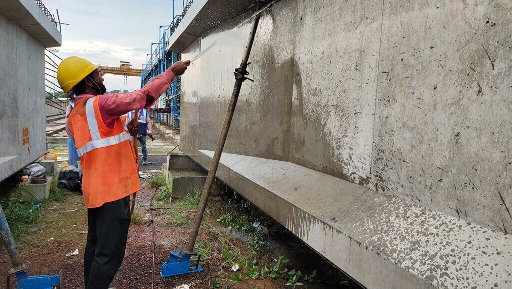 Blowholes/Surface Voids/Bugholes In Concrete Surface