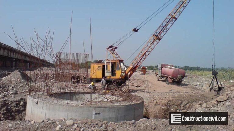 Construction Of Well Foundation - Step By Step Procedure | Construction ...
