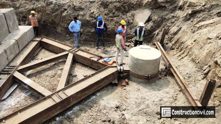 Lateral Load Test Pile -General Arrangement & Test Procedure