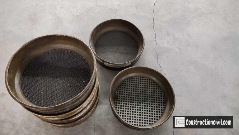 Sieve Analysis Of Coarse Aggregate Test - Construction Civil