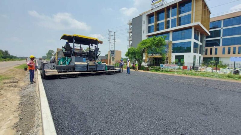 Dense Bituminous Macadam (DBM) Preparation And Laying Methodology