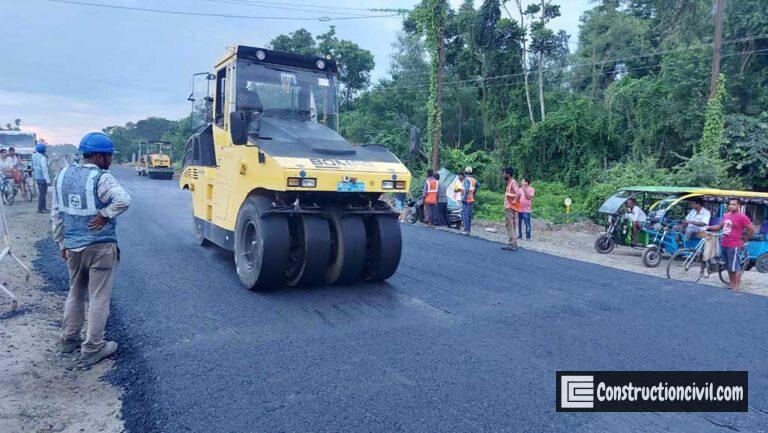 Dense Bituminous Macadam (DBM) Preparation And Laying Methodology